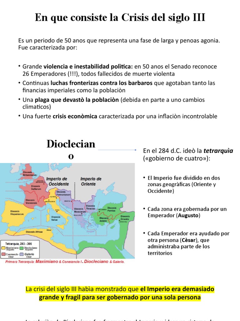 La - Crisis - Del Siglo III | PDF | imperio Romano | Europa