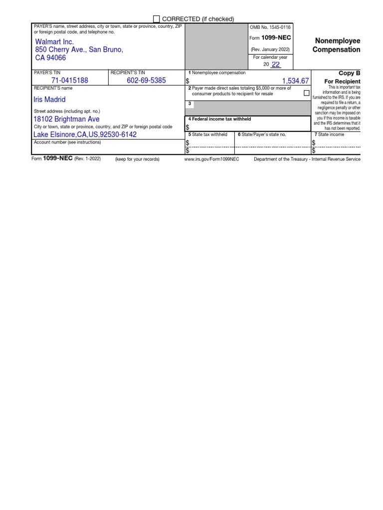 Providing Independent Contractor Compensation and Tax Information: A ...