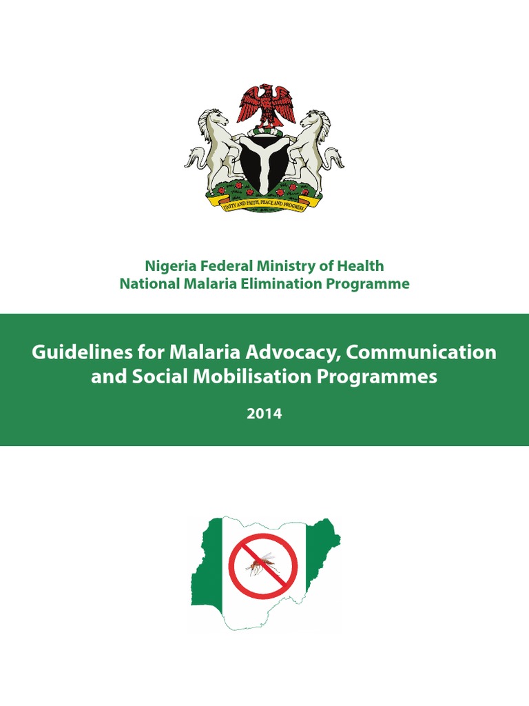Guidelines For Malaria Advocacy, Communication and Social Mobilisation Programmes | Download ...