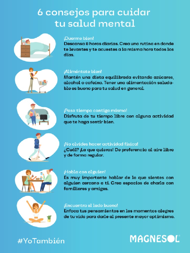 6 Consejos para Cuidar Tu Salud Mental | PDF