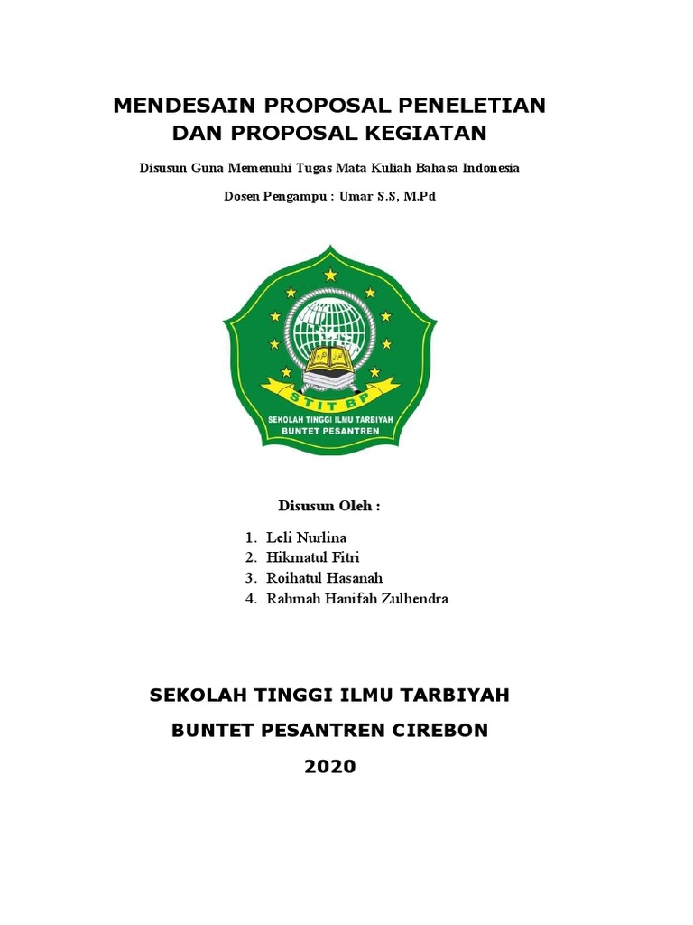 Mendesain Proposal Peneletian Dan Proposal Kegiatan | PDF | Seni