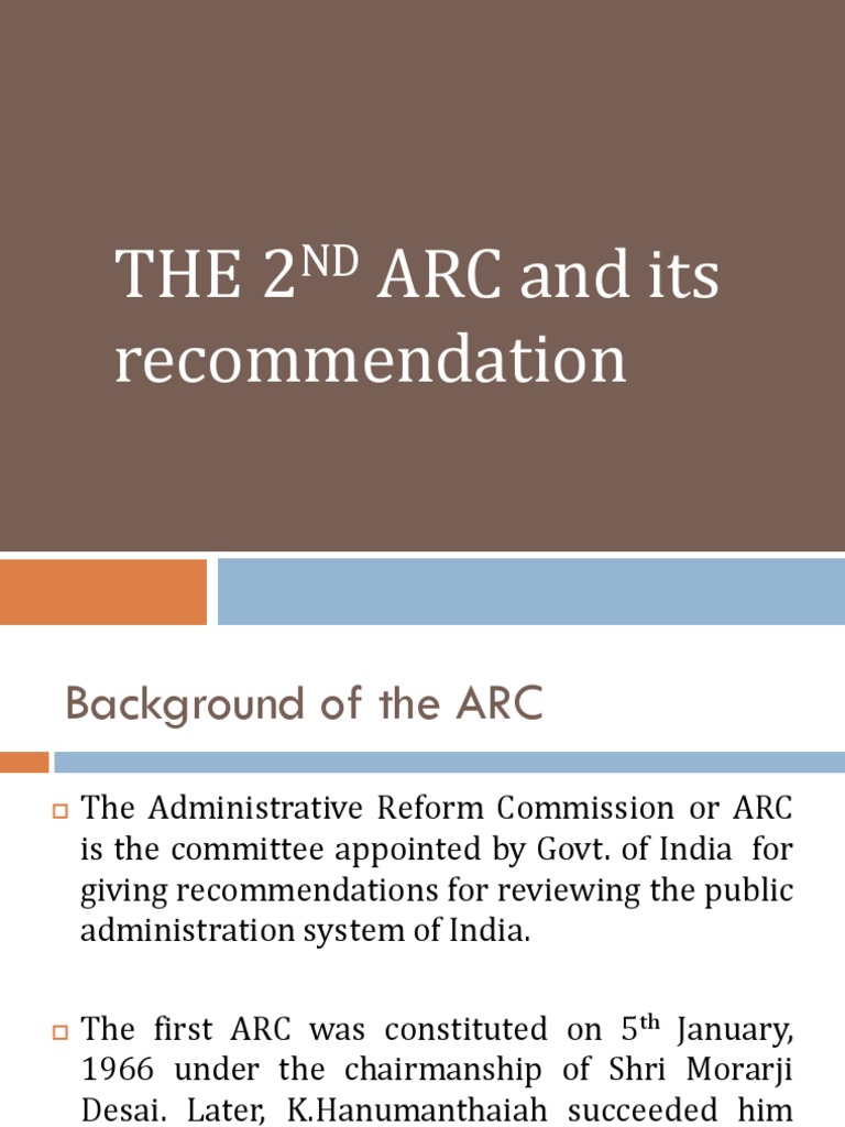 Presentation On The 2nd Arc and Its Recommendation | PDF | Identity ...