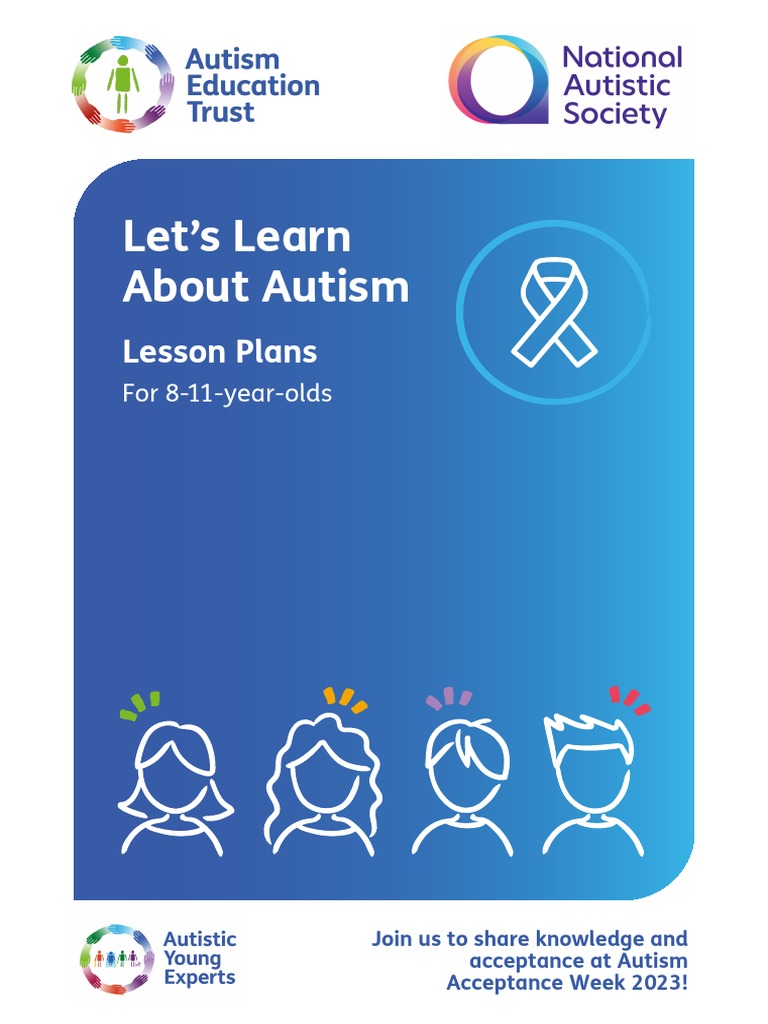 Let's Learn About Autism: Lesson Plans | PDF | Autism Spectrum | Lesson ...