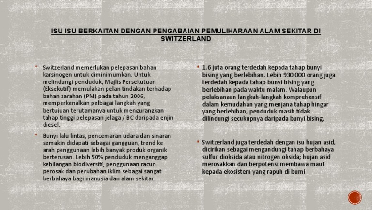 Kesan Pengabaian Alam Sekitar | PDF