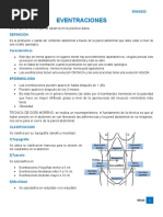 Eventración y Evisceración: Clasificación y Complicaciones | PDF ...