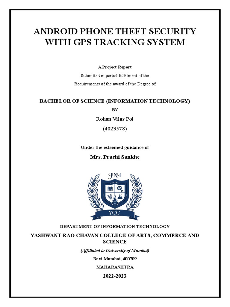 GPS Tracking System Black Book | PDF | Java (Programming Language) | Java (Software Platform)
