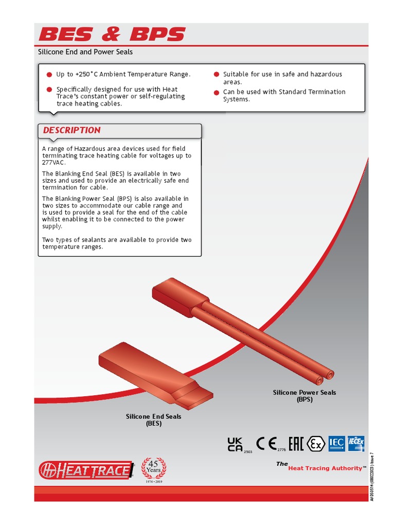 BPS & BES Data Sheet | PDF | Silicone | Physical Sciences