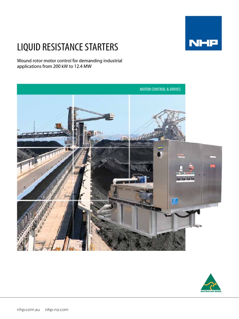 NHP - Liquid Resitance Starters - M350 - LRS - OVERVIEW | PDF ...