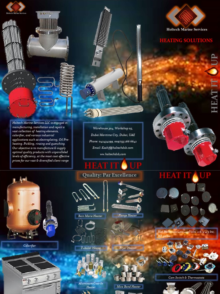 Holtech Marine (Heating Solutions) BROUCHER FOR HEATING SYSTEM | PDF