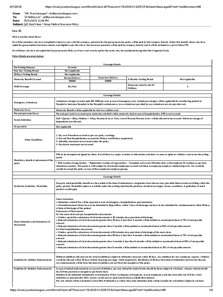 ABCD | PDF | Insurance | Employment