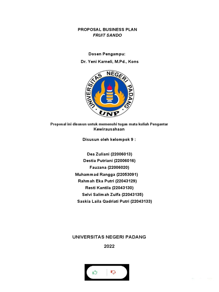 Proposal Acara | PDF