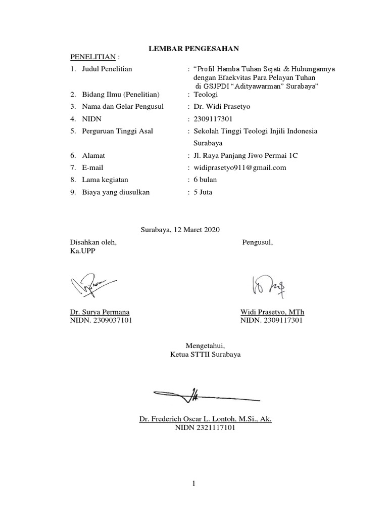 Proposal Penelitian Widi Pras | PDF