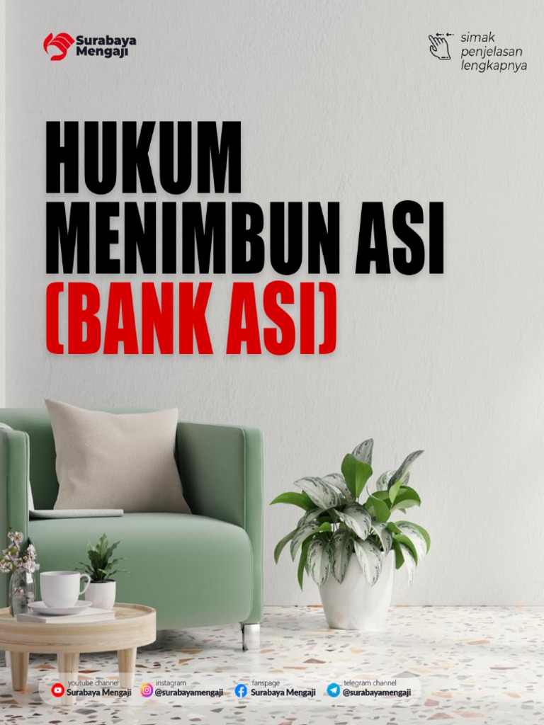 Hukum Menimbun Asi (Bank Asi) | PDF