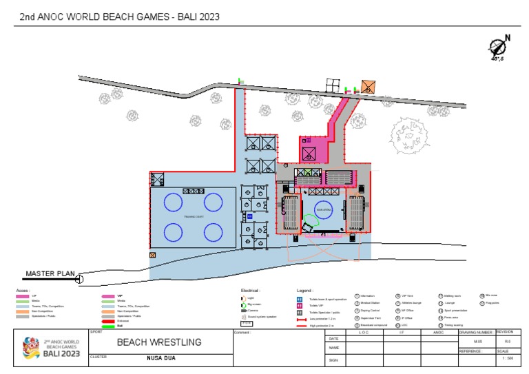Beach Wrestling Venue Master Plan | PDF