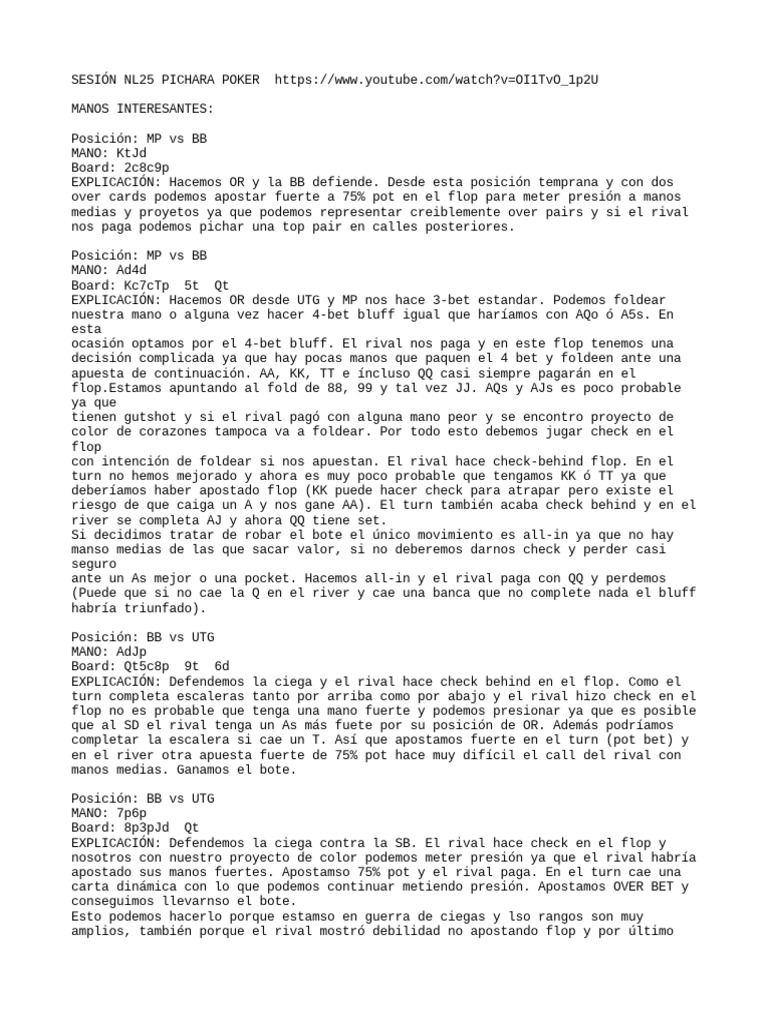 Sesión NL25 Pichara Youtube Con C. Stival | PDF