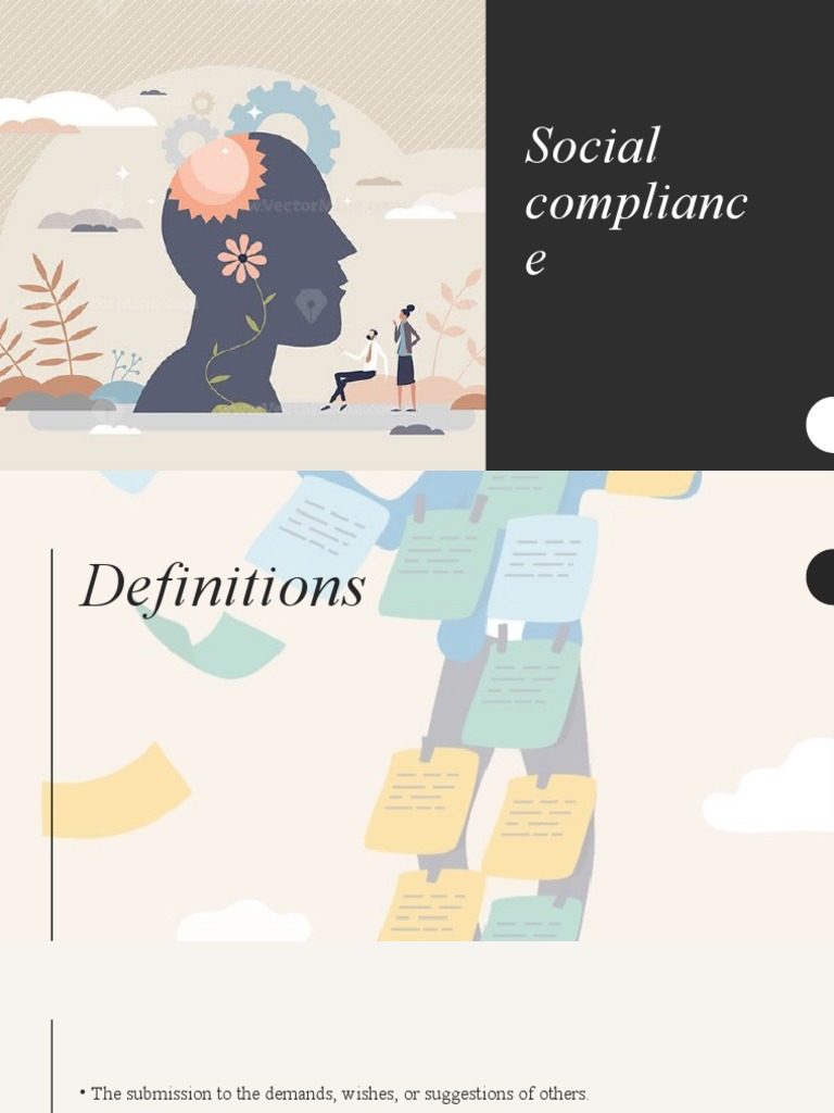 Social Compliance | PDF | Obedience (Human Behavior) | Social Psychology