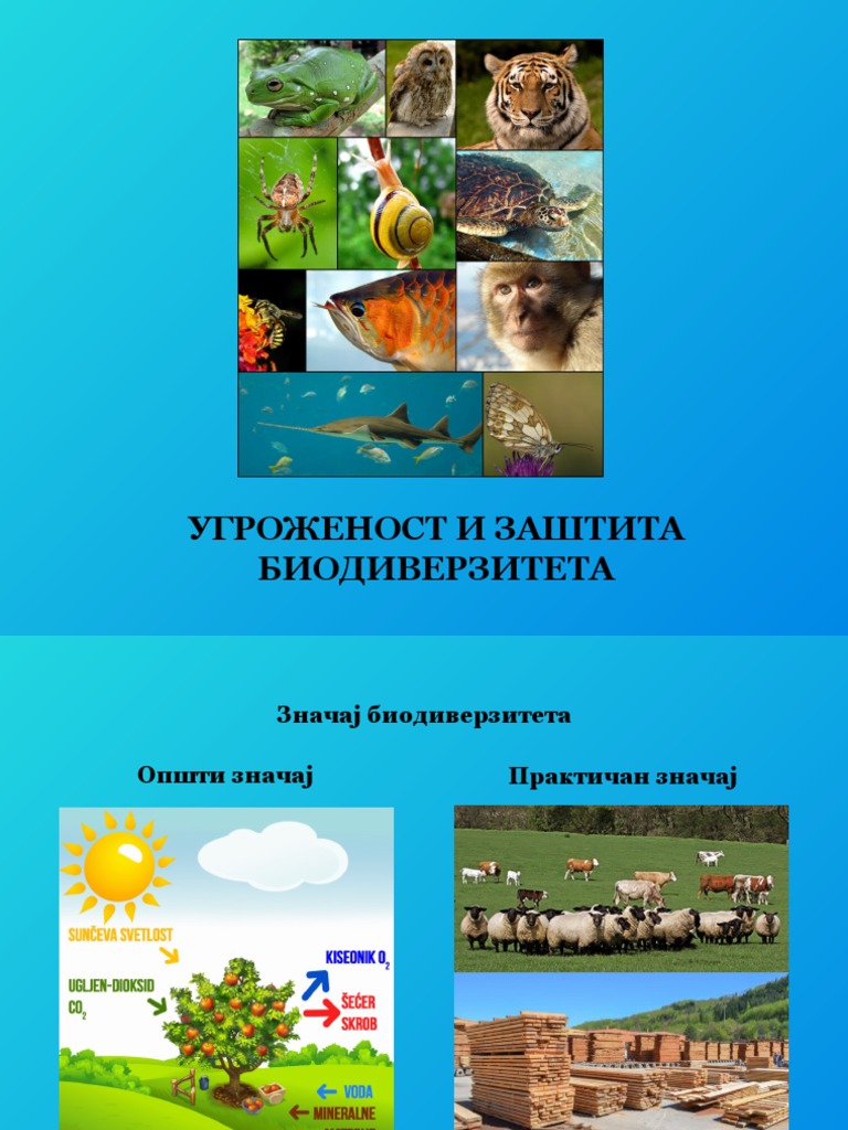 Ugroženost I Zaštita Biodiverziteta | PDF