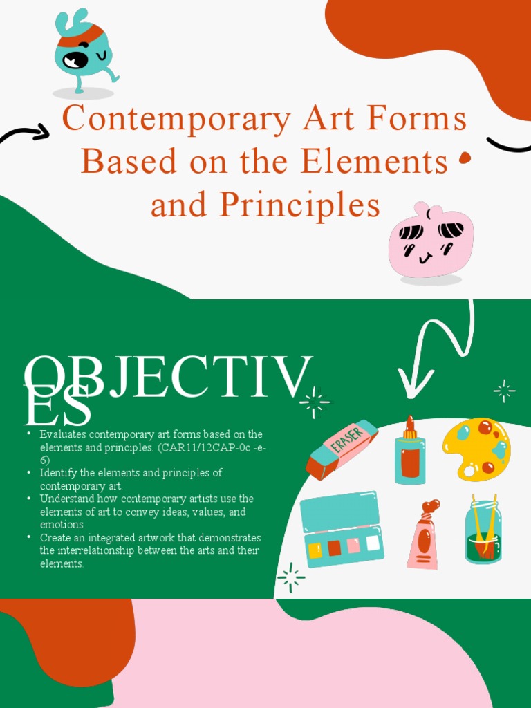 Contemporary Art Forms Based On The Elements and Principles | PDF ...