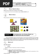 Arts and Crafts of MIMAROPA | PDF | Social Science | Science & Mathematics