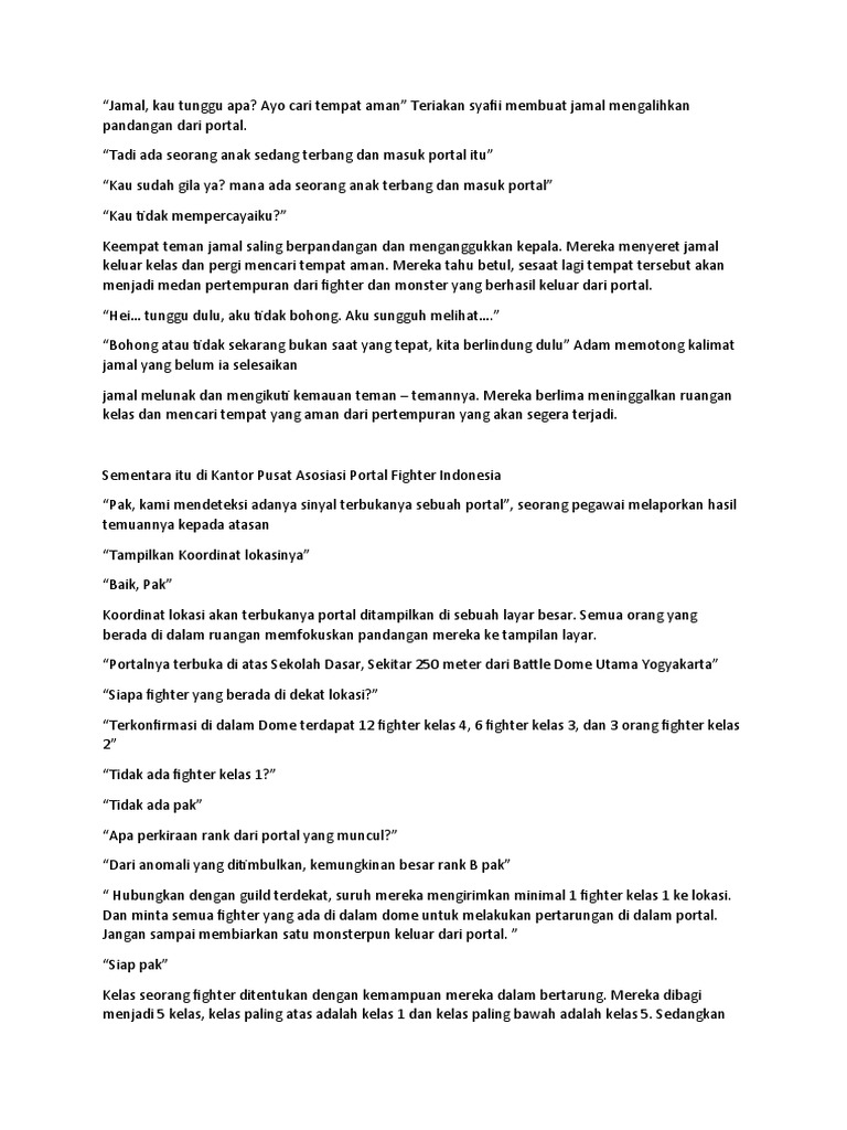 Portal Fighter Chapter 2 | PDF