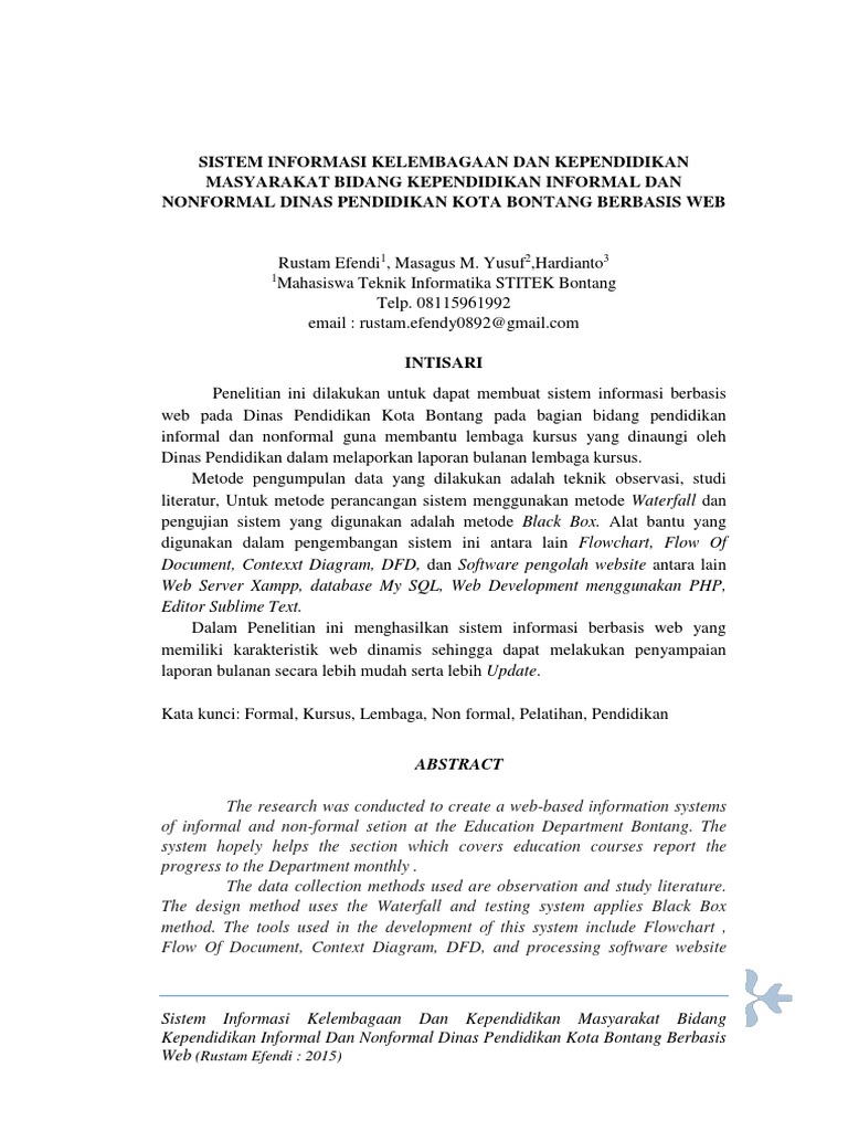 21 - Rustam Effendi 201012113 Jurnal Tugas Akhir | PDF