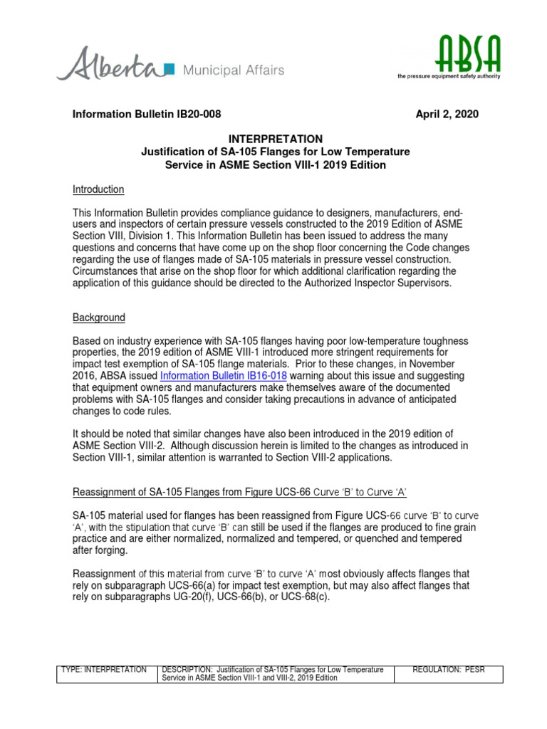 SA-105 Flanges for Low Temp Service | PDF | Technology & Engineering