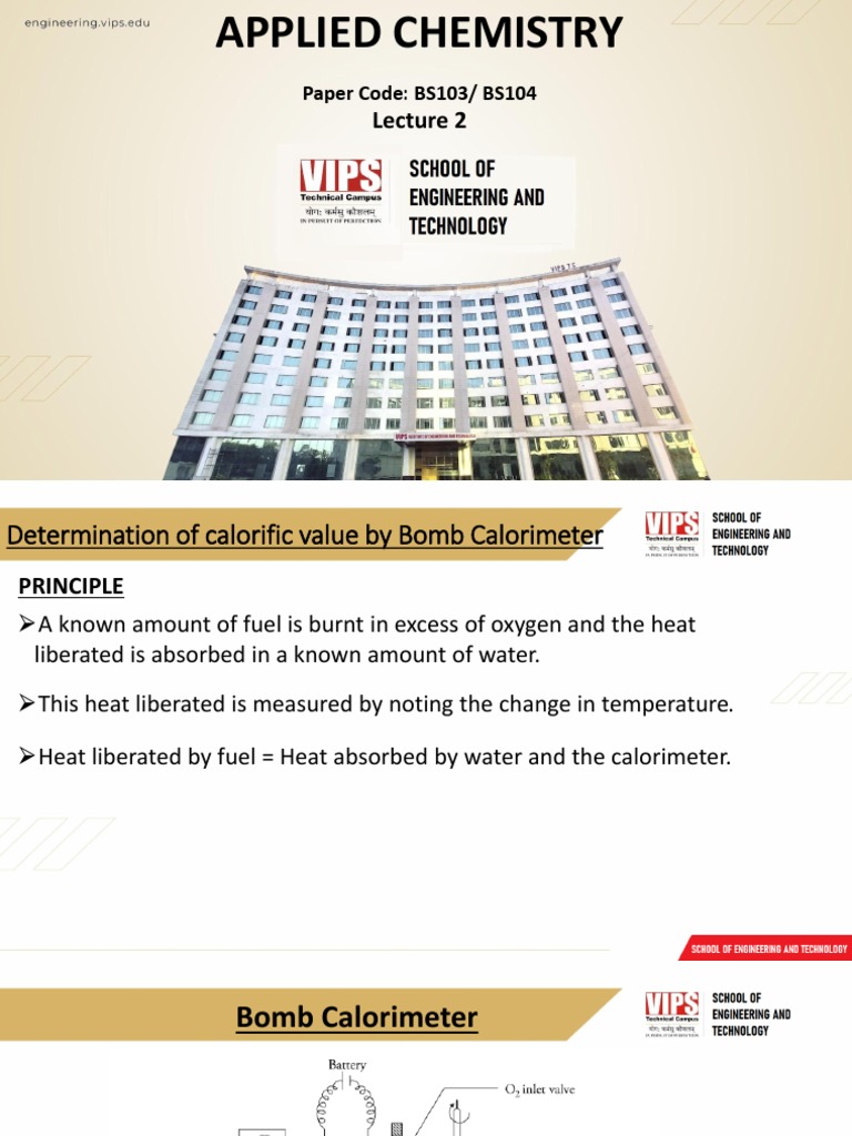 Lecture 2 | PDF | Combustion | Calorie