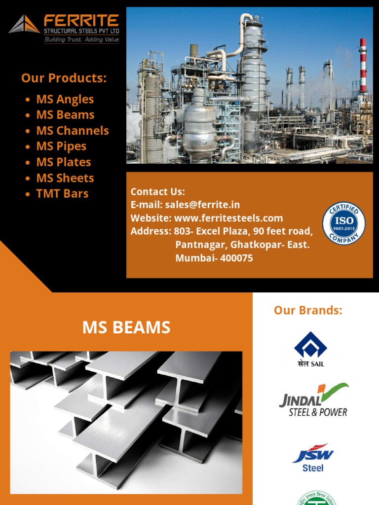 MS Beam Product Catalogue-Compressed | PDF