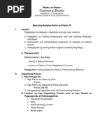 Maikling Pagsusulit 3.4 Tula | PDF