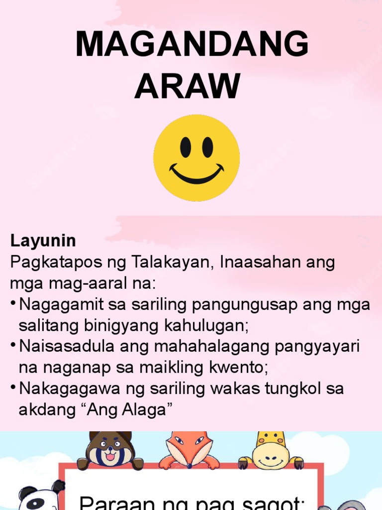 Aralin 3.5 Ang Alaga 2 | PDF