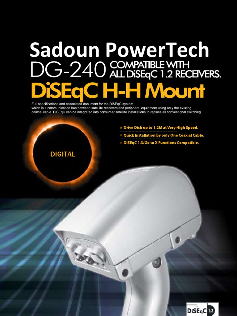 DG240 User Manual | PDF | Compass | Antenna (Radio)