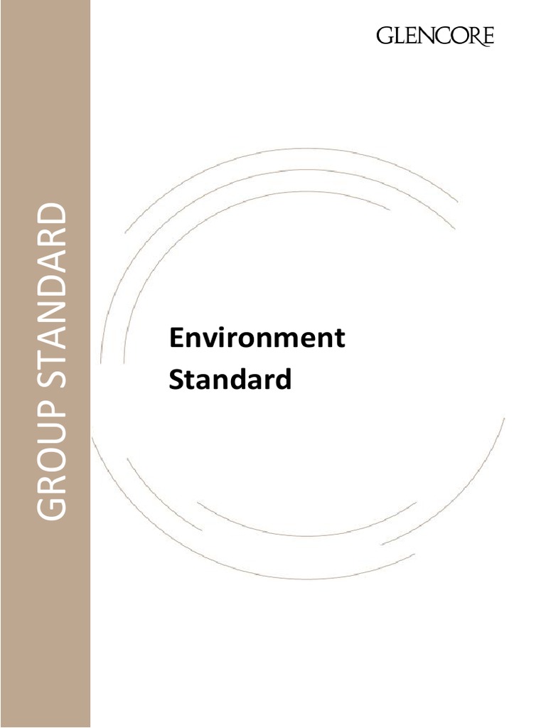 Environment Standard (ENG) | PDF | Risk | Greenhouse Gas