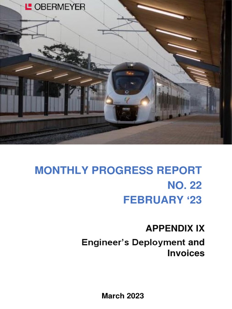 Appendix IX - Engineer's Deployment and Invoices | PDF | Infrastructure ...
