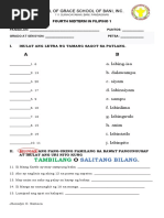 G4 Q2 Worksheet - GMRC | PDF