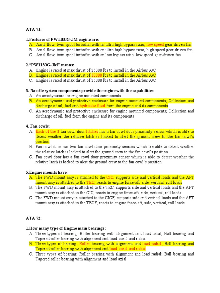 29-03-2023 08 41 29 - ATA 7x A321 NEO | PDF | Turbine | Bearing ...