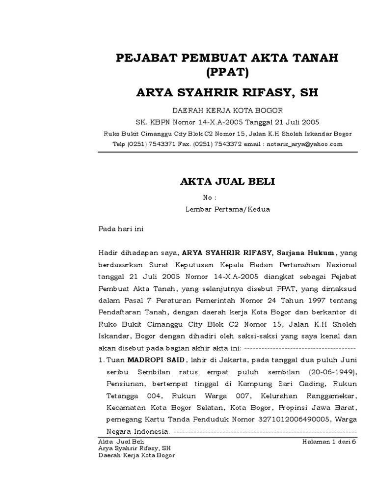 Ajb Healdy Nugraha Cahyadi (Kota Bogor) | PDF
