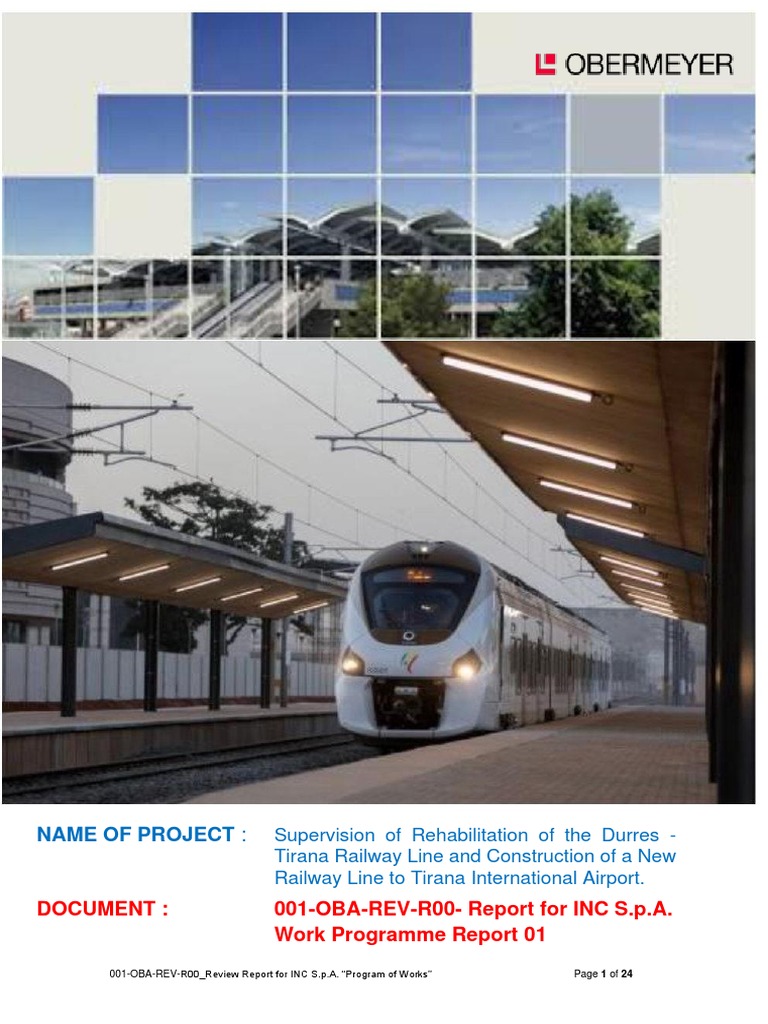 001-OBA-REV-R00 - Review Report For INC S.p.A. "Program of Works" | PDF ...