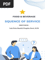 Materi Modul Food and Beverage Service | PDF