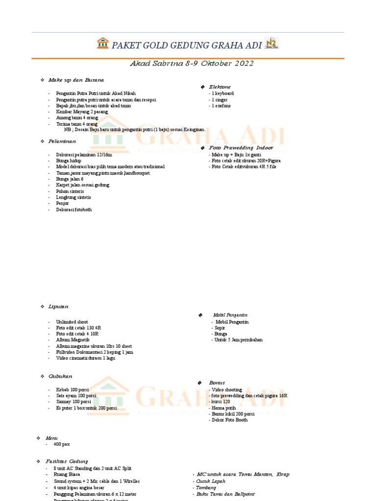 Paket Bonus Sabrina | PDF