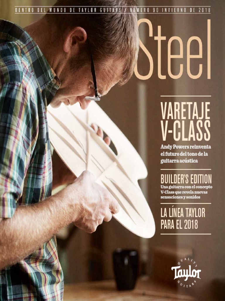 Taylor Wood Steel Winter 2018 SP | PDF | Guitarras | Instrumentos de cuerda