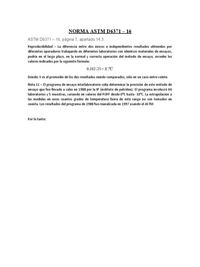 Norma Astm | PDF
