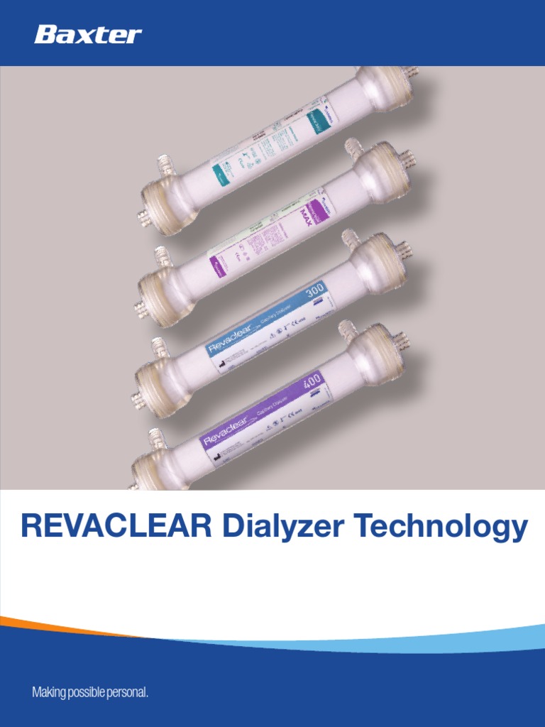 Dialyser Filter-Meditechsys Revaclear | PDF | Hemodialysis | Medical ...