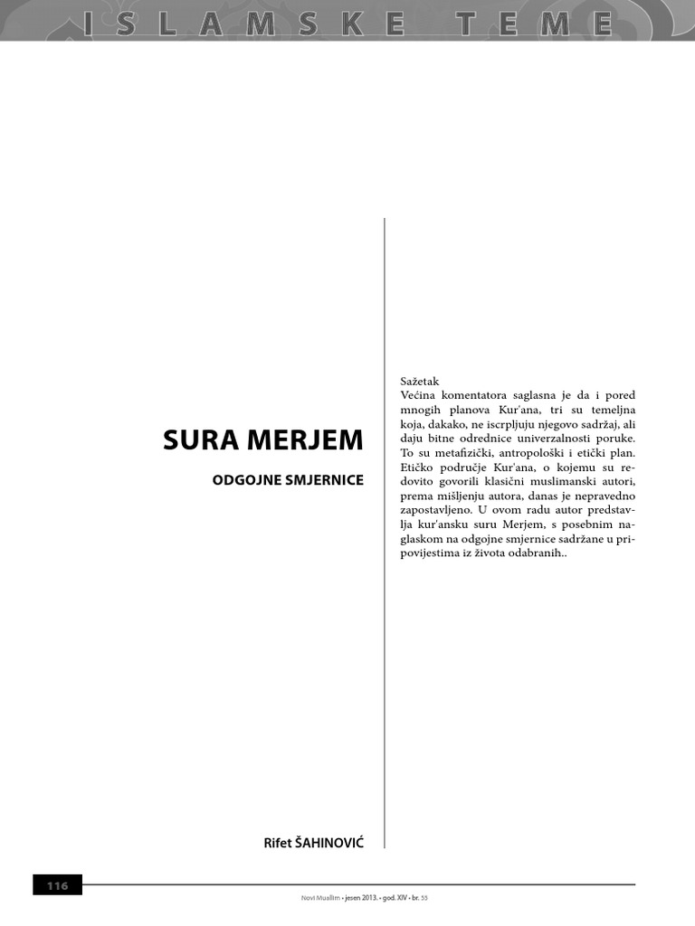 Merjem Sura | PDF