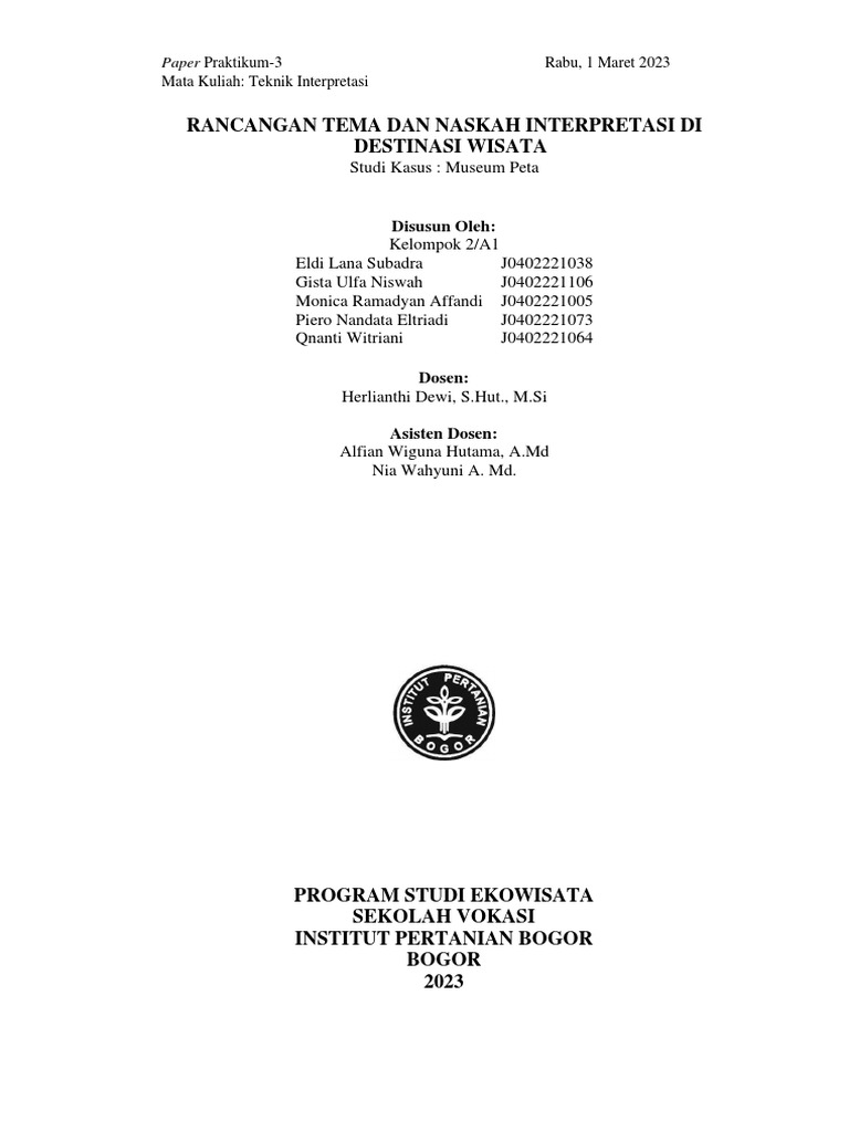 Paper 3 - Teknik Interpretasi - Kelompok 2 - A1 | PDF