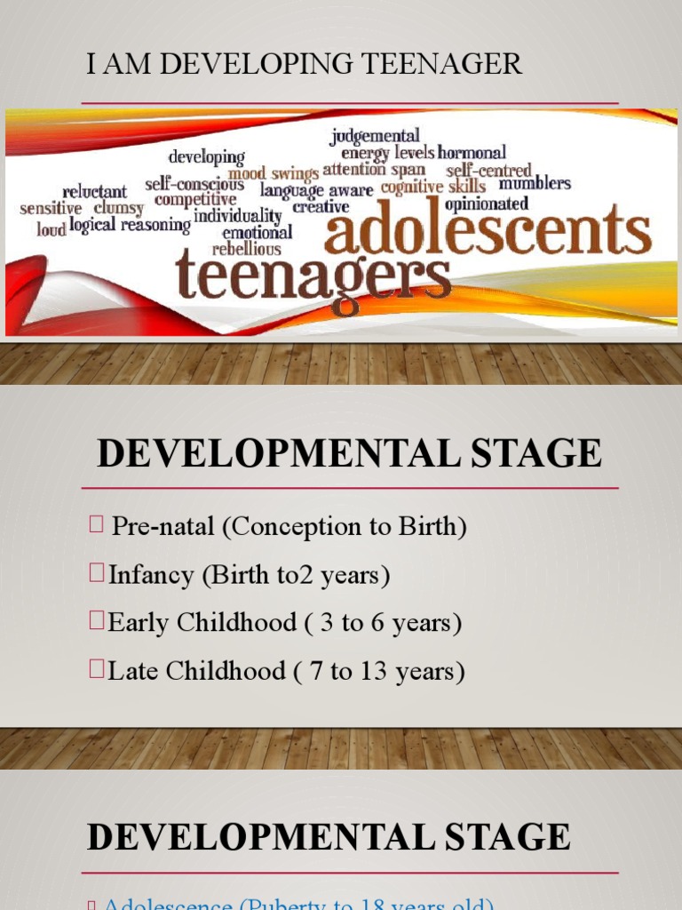 LESSON 3 - I AM A DEVELOPING TEENAGER - PPTM | PDF | Adolescence | Adults