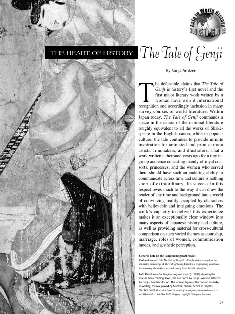 The Heart of History - Genji Monogatari | PDF | The Tale Of Genji