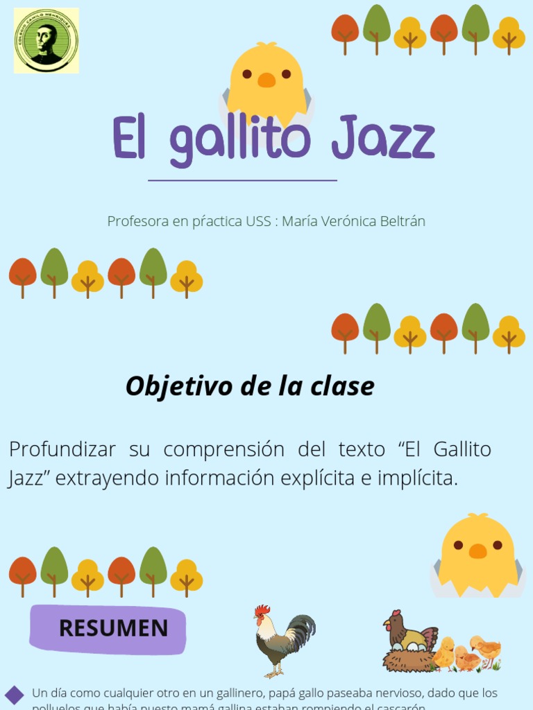 Resumen Gallito Jazz | PDF | Pollo