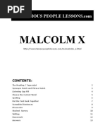 Malcolm X's Journey to Literacy | PDF | Malcolm X | Learning To Read