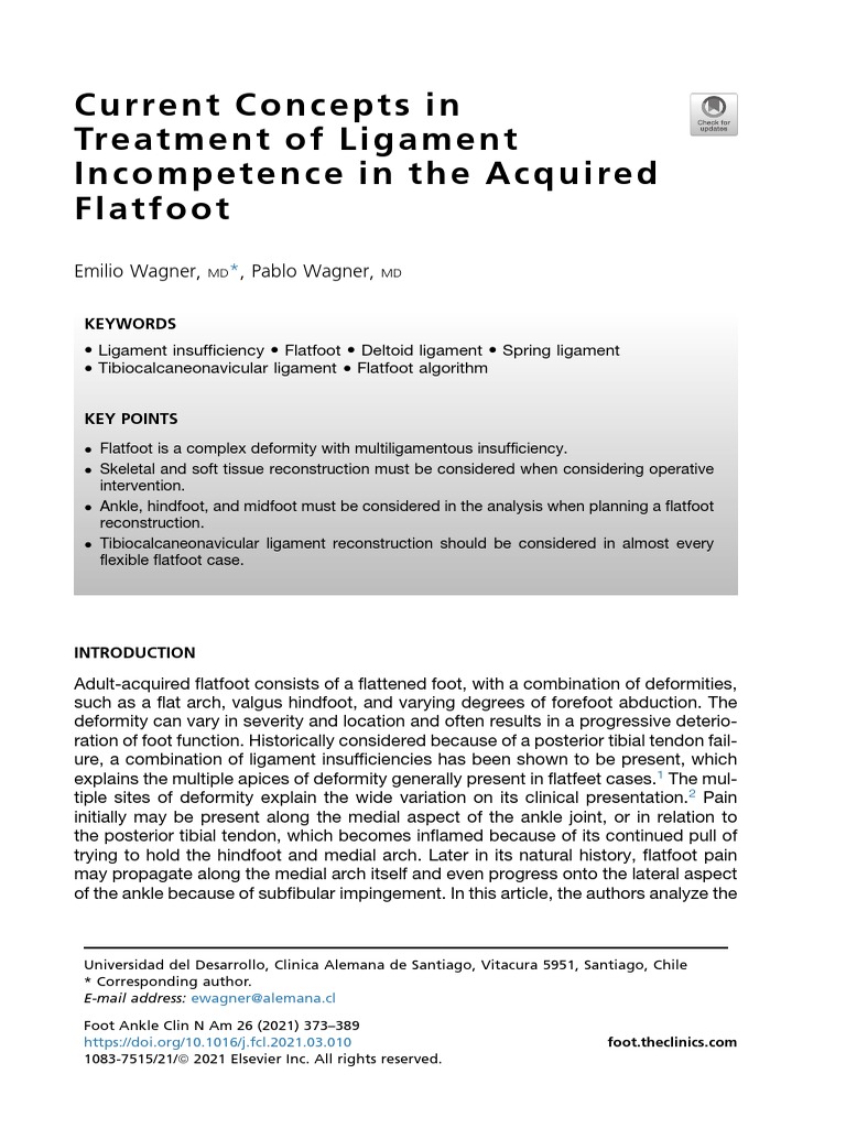 Wagner 2021 | PDF | Ankle | Foot