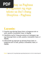 Position Paper Outline (Tagalog) | PDF